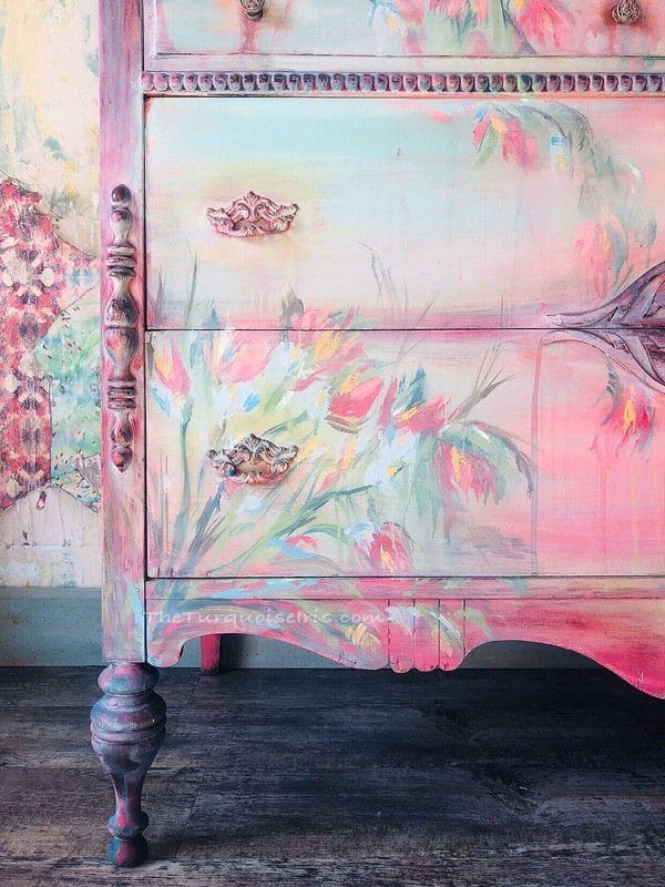 Fixer Upper Hutch Furniture Makeover – Carousel Dresser • The Turquoise ...