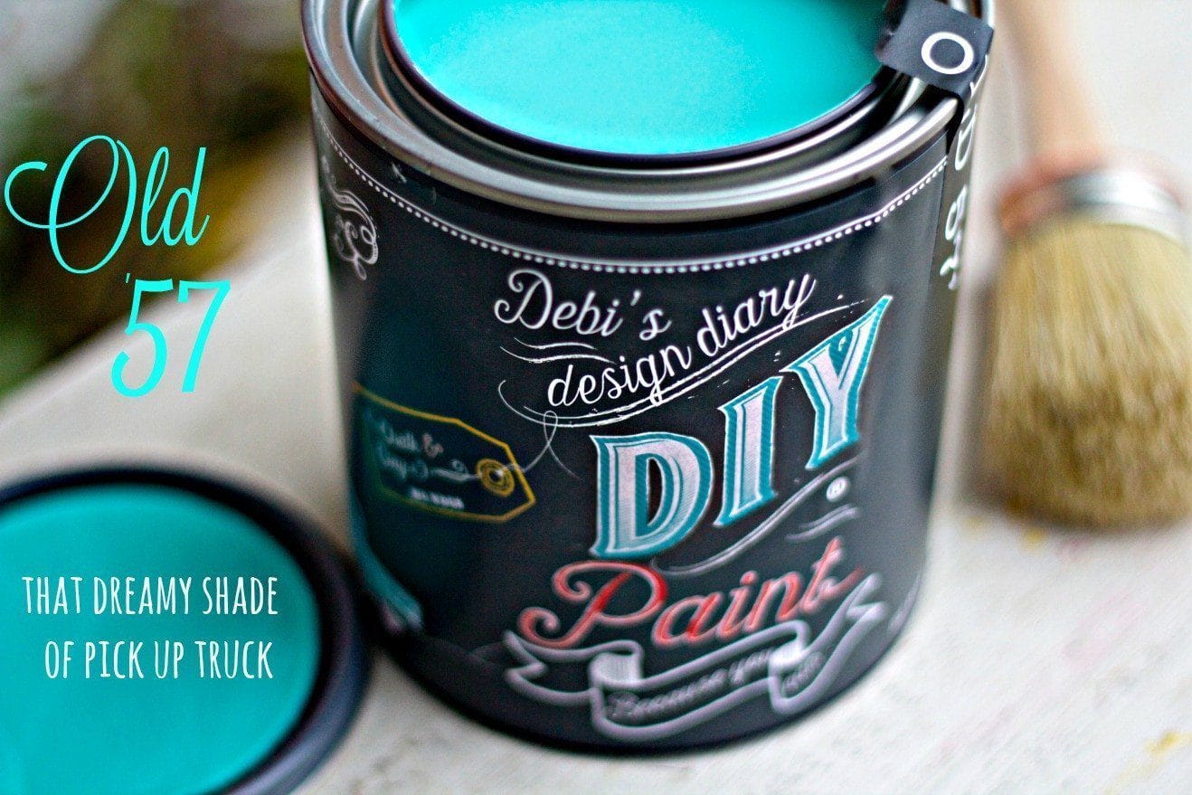 Old 57 DIY Paint • The Turquoise Iris