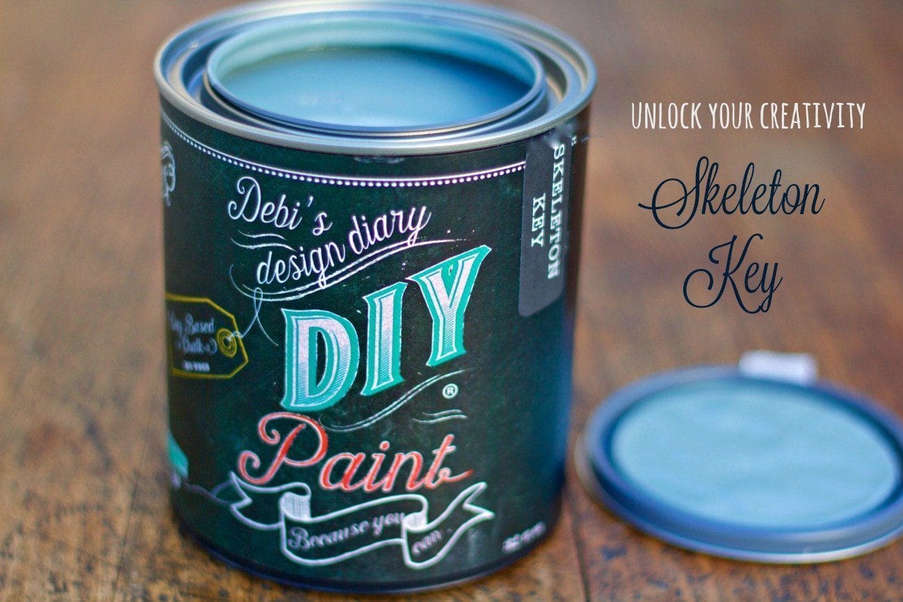 Skeleton Key DIY Paint • The Turquoise Iris