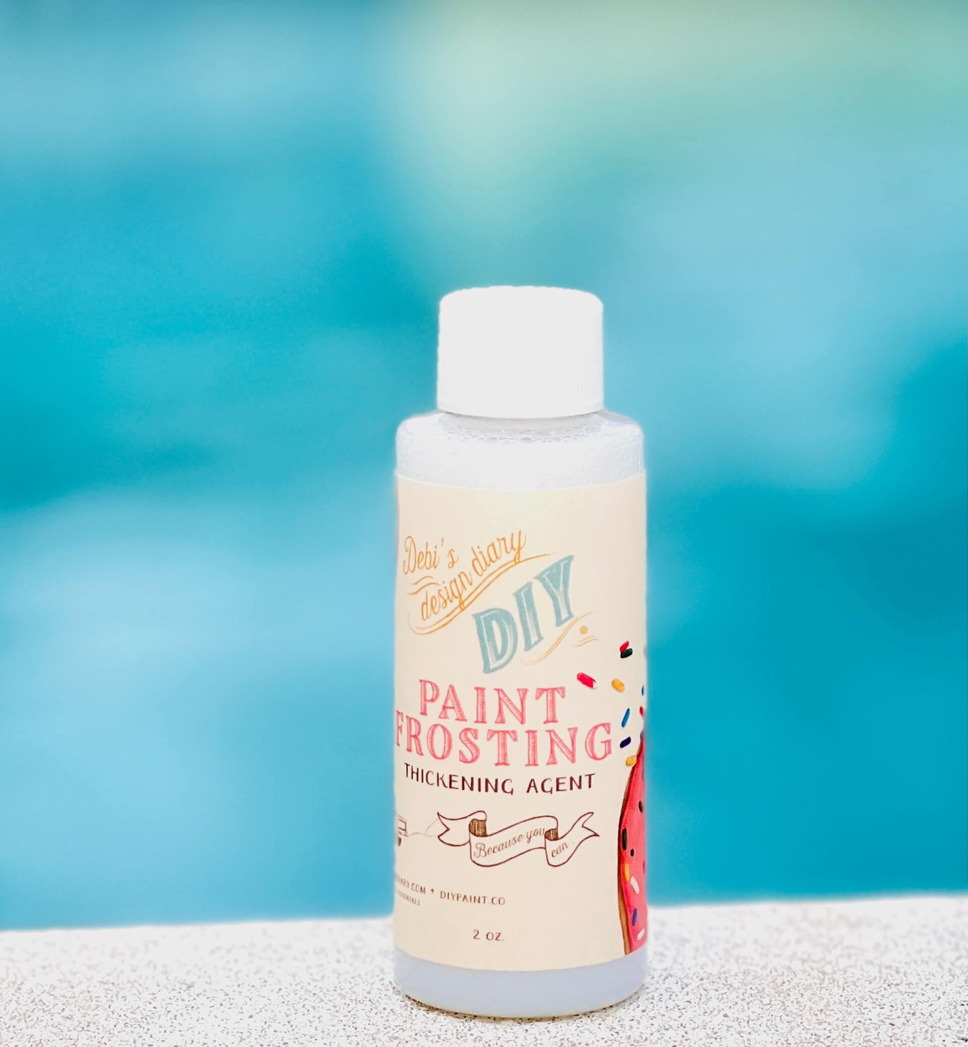 Paint Frosting - Thickening Agent • The Turquoise Iris