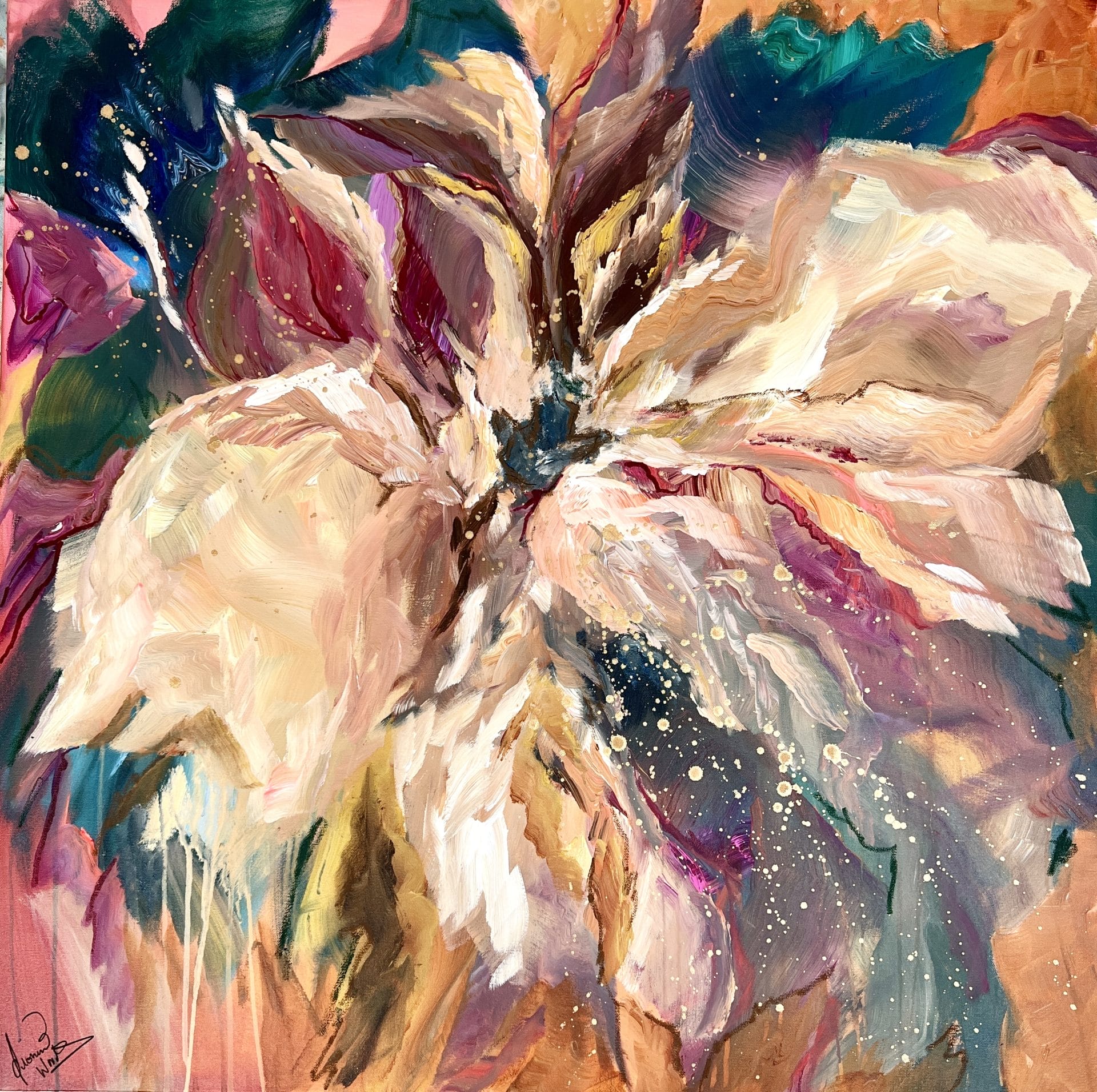 Art Work | The Turquoise Iris