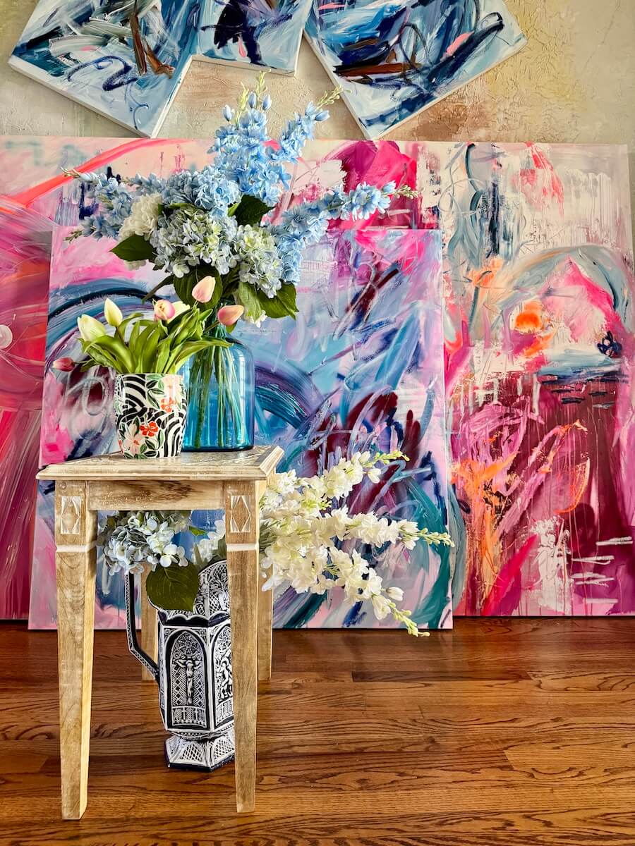 The Turquoise Iris • Artist • Creative Business Coach